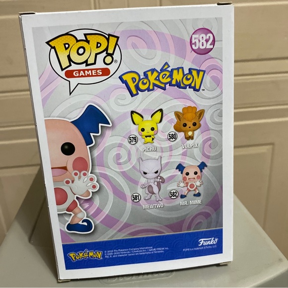 Funko | Toys | Brand New Pokmon Funko Pop 582 Mr Mime | Poshmark